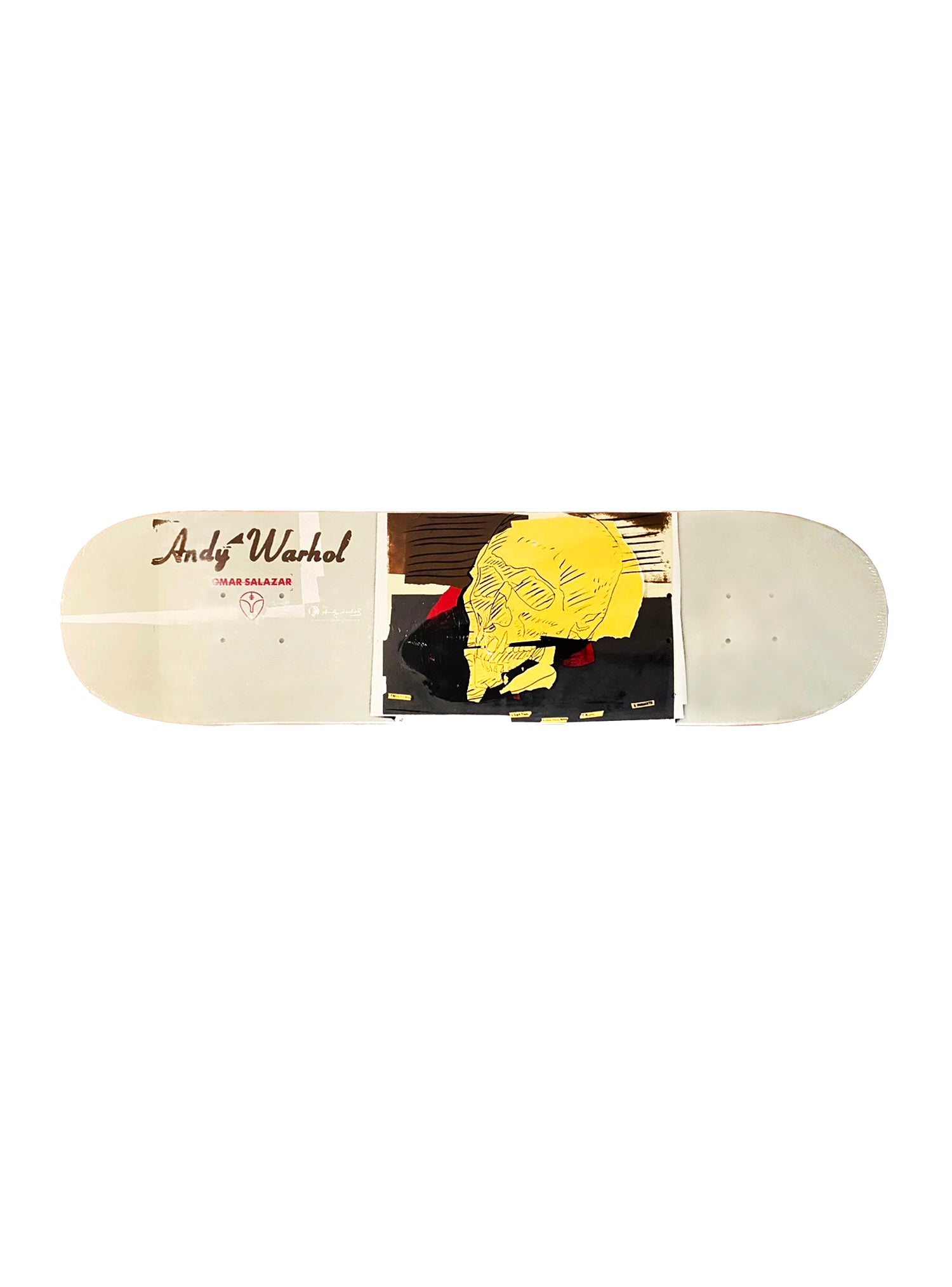 ANDY WARHOL x Alien Workshop 'Skull 157' (2011) Rare Skateboard Deck ...
