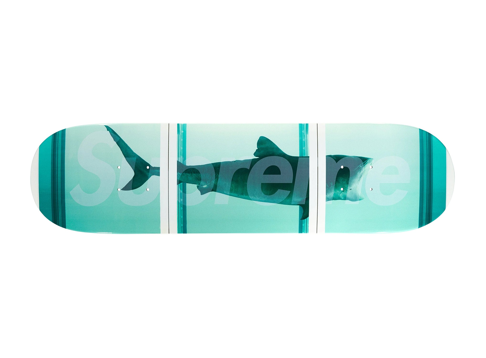 DAMIEN HIRST x SUPREME 'Shark' (2025) Skateboard Deck – Sk8 Of The Art