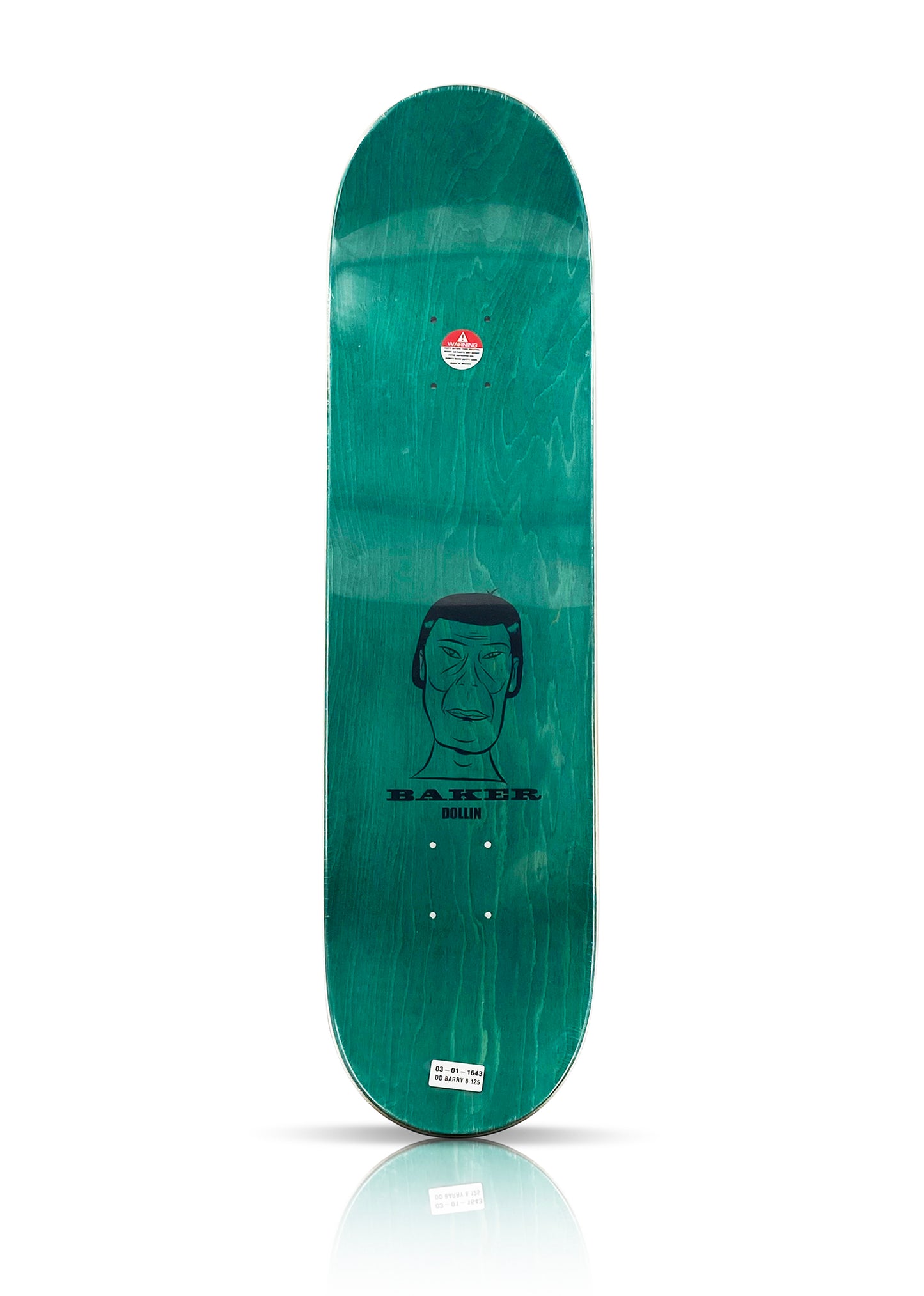 BARRY McGEE x Baker 'Dustin Dollin' Skateboard Deck – Sk8 Of The Art