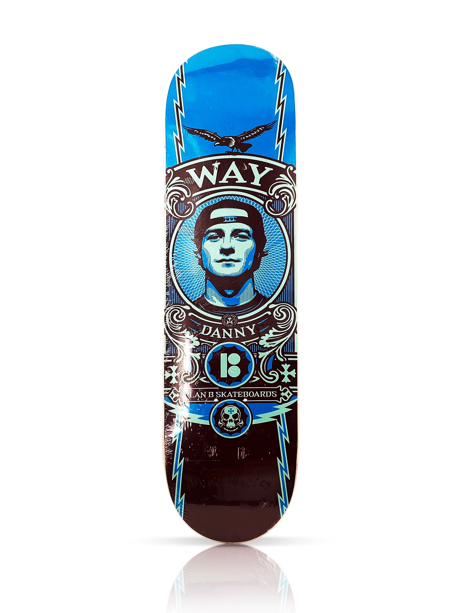 SHEPARD FAIREY x Plan B 'Danny Way' Skateboard Deck – Sk8 Of The Art